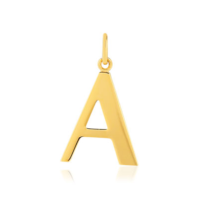 Initiale plaqué or | MATY