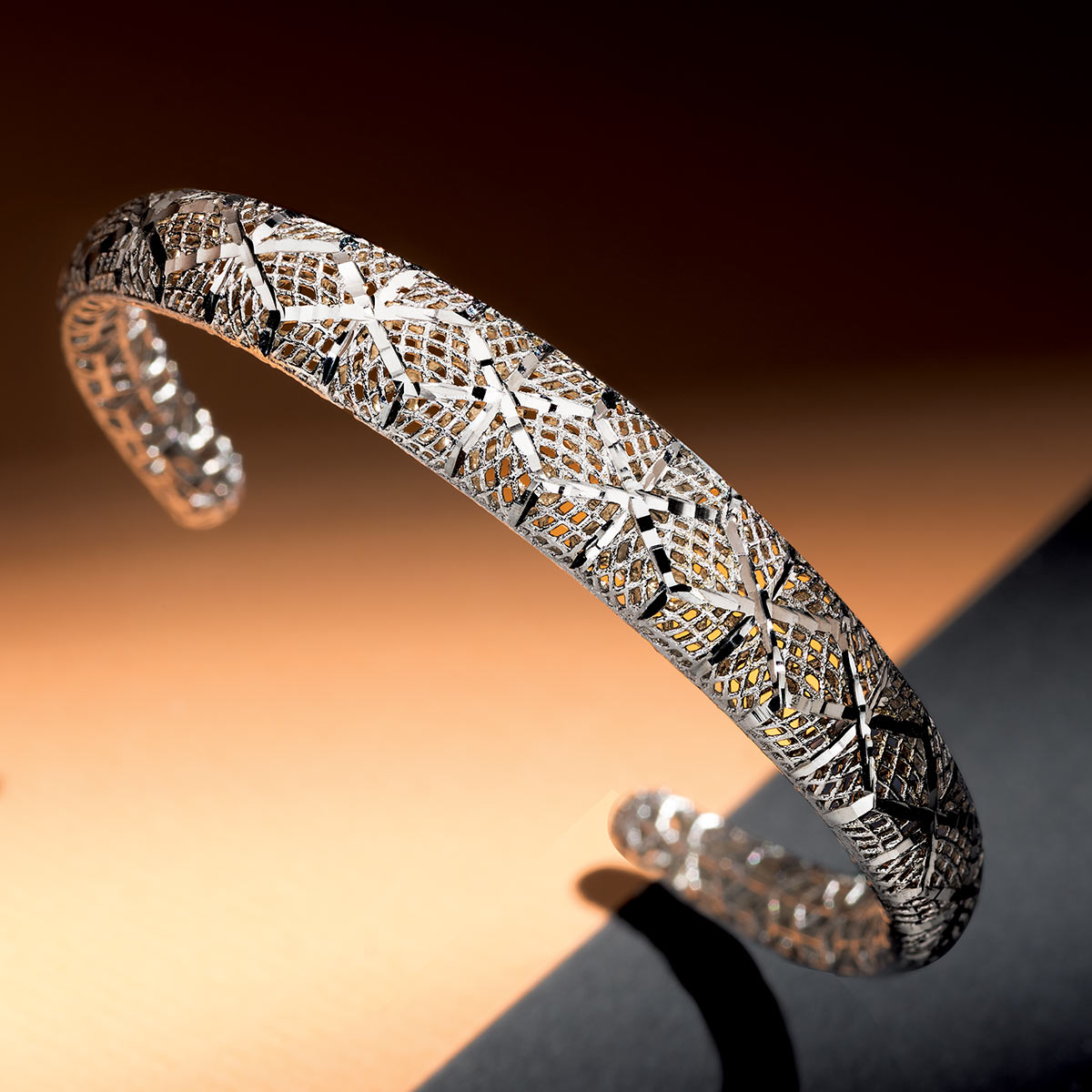 Bracelet rigide argent 57 mm - Femme - Bracelet rigide | MATY