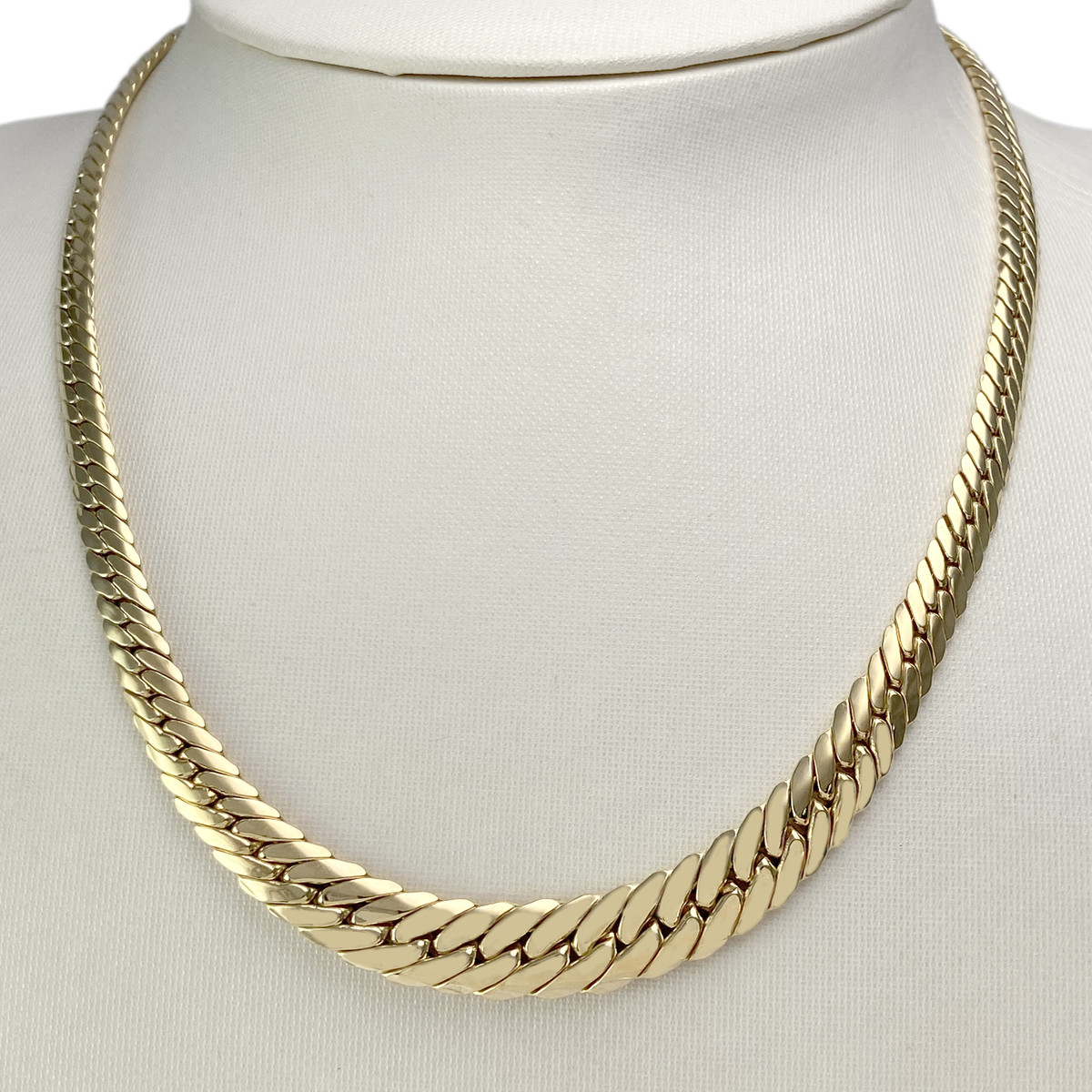 Collier d'occasion or 750 jaune maille anglaise | MATY