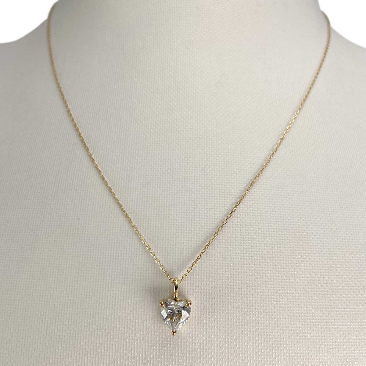 Collier d'occasion or 750 jaune maille forcat diamant | MATY