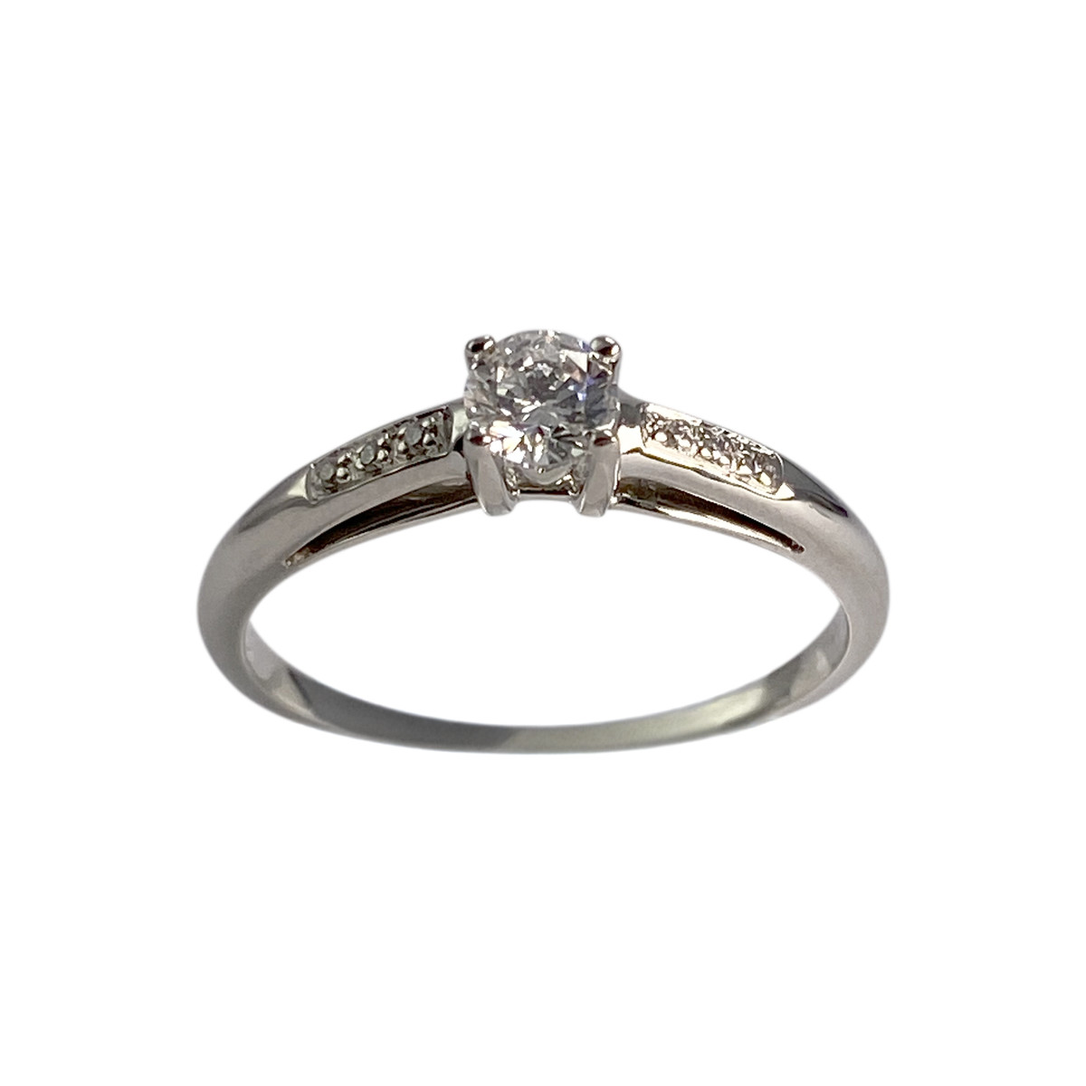 Bague MAUBOUSSIN d'occasion or 750 blanc diamants | MATY