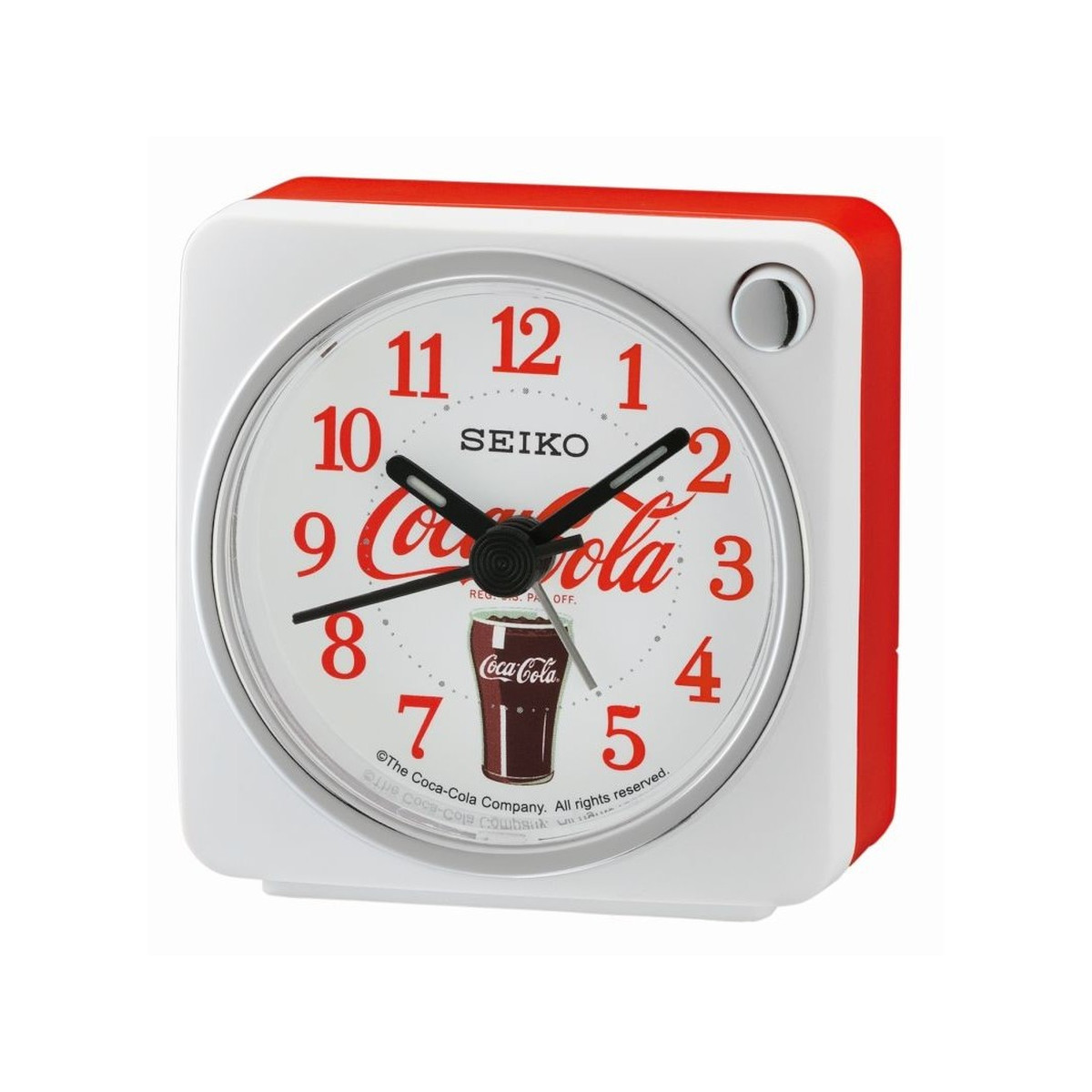 Reveil seiko coca cola blanc rouge- MATY