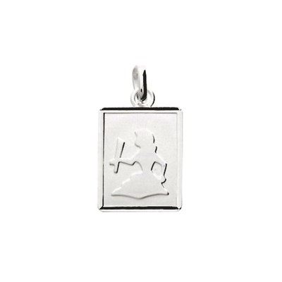 Pendentif mixte - Argent 925 - Signe Astrologique - Vierge TOUS MES ...