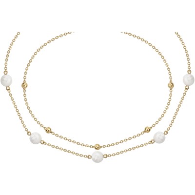 Collier multi-chaînes Ruby en Acier PHEBUS | MATY