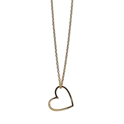 Collier mini coeur Charly doré 40 cm SECRETS DES ANGES | MATY
