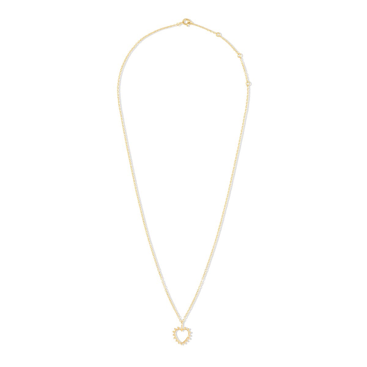 Collier Coeur perlé en Vermeil, Aura - Femme - Collier | MATY