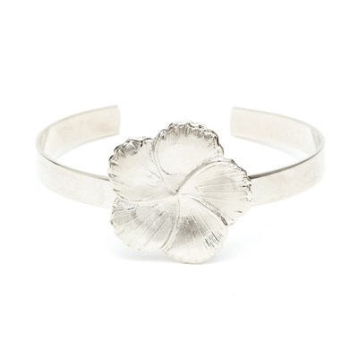 jonc fleur plaqué argent - HÉLIOS MONSIEUR SIMONE | MATY
