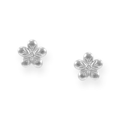 Boucles d'oreilles fleur en argent 925 rhodié NEOLIA BIJOUX PARIS | MATY