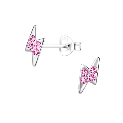 Boucles d'oreilles enfant éclair en argent 925 NEOLIA BIJOUX PARIS | MATY