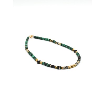 Collier heishi multico foncé L ATELIER DES DAMES | MATY