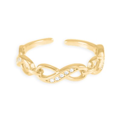 Bague plaqué or avec oxydes de zirconium NEOLIA BIJOUX PARIS | MATY