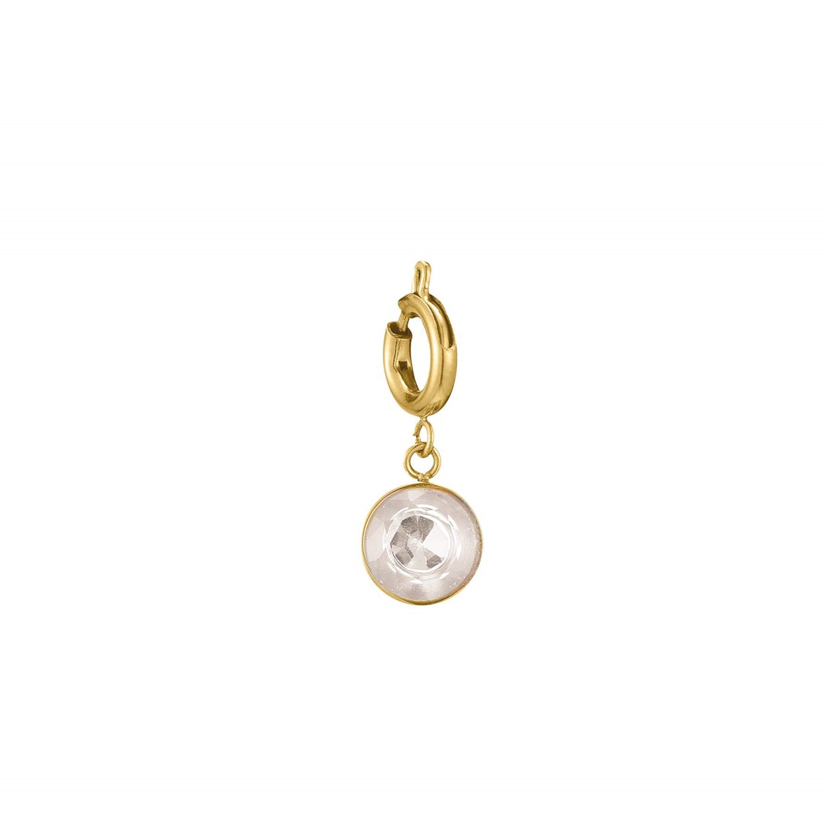 Charm Cristal doré or LUZAKA | MATY