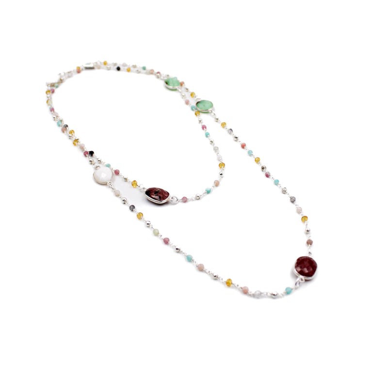 Sautoir multipierres - LOUISE L ATELIER DES DAMES | MATY