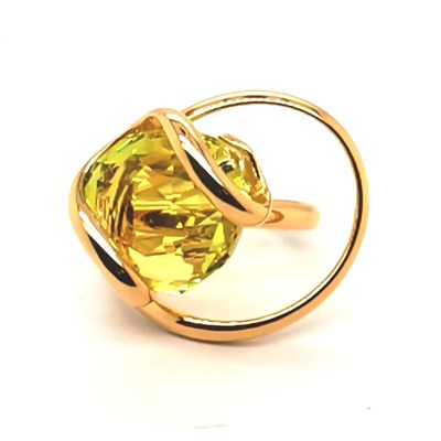 Bague Andrea Marazzini Musa Citron doré | MATY